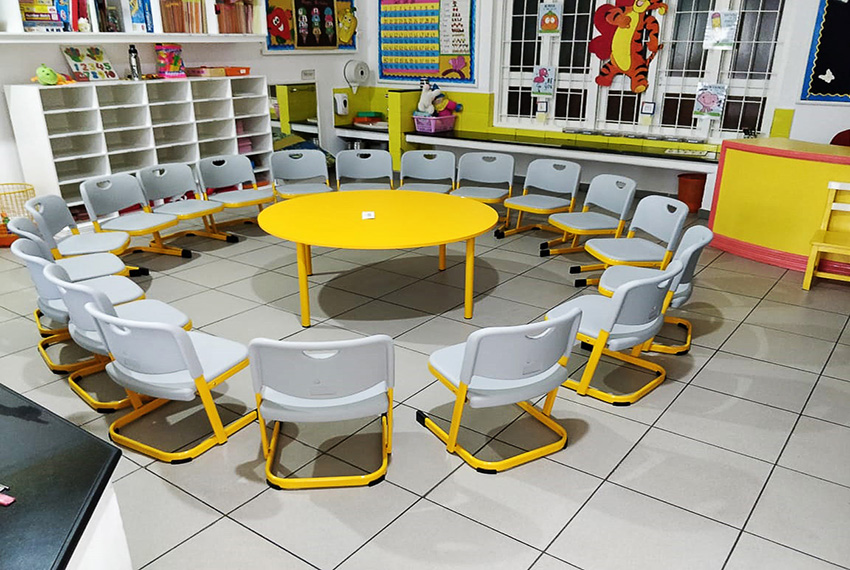 Modular Classroom Furniture for Choice School, Kerala - Dovetail Furniture